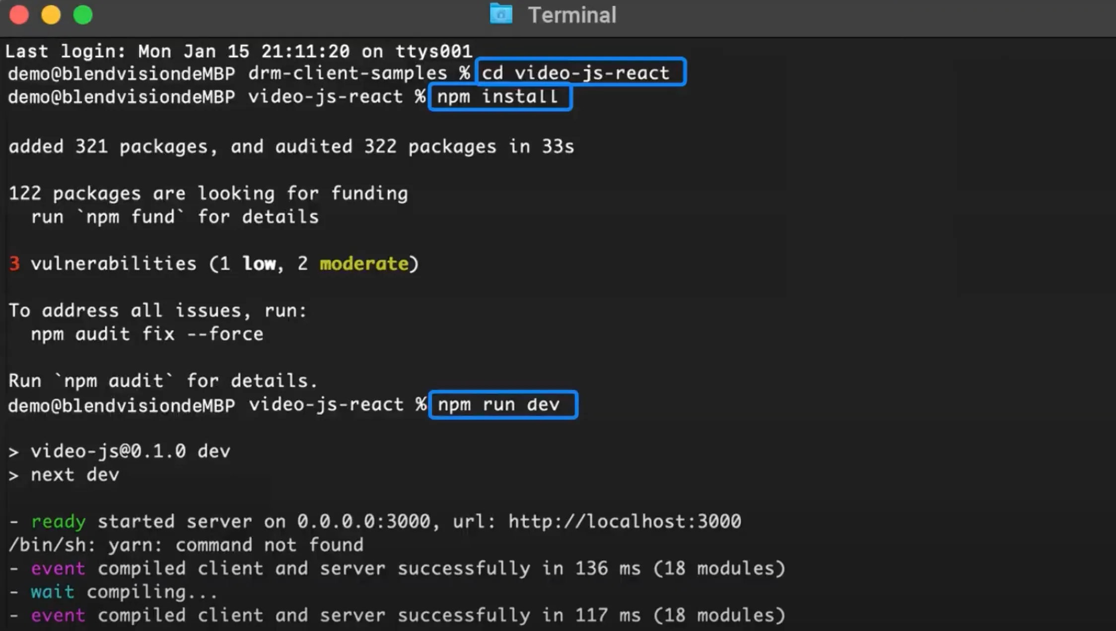 Integrating DRM with Video.js & React using BlendVision One